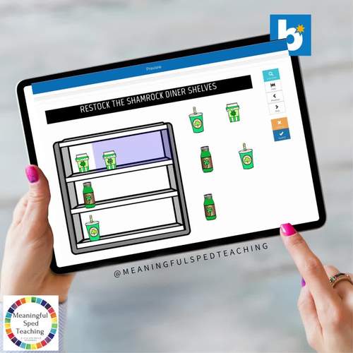 St. Patrick's Day Life Skills Stock The Shelves Special Education Boom ...