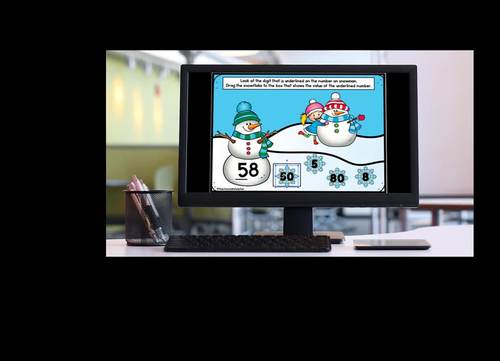 Tens and Ones - Place Value - Winter Math - Google Slides™ | TPT