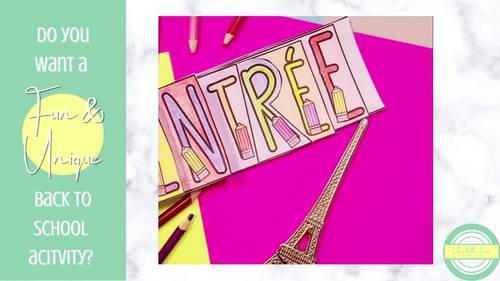 FLIPBOOK: la rentrée//FLIPBOOK: French back to school by Une belle classe