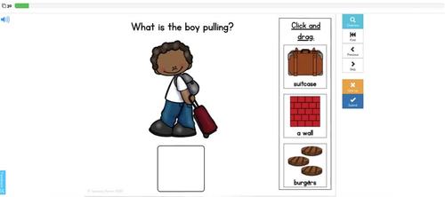 What? Questions Boom Cards | Wh Questions for Speech Therapy by ...