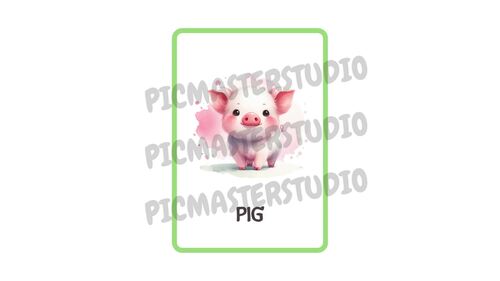 Adorable Animal Flashcards for Kids: A Delightful Journey through the ...