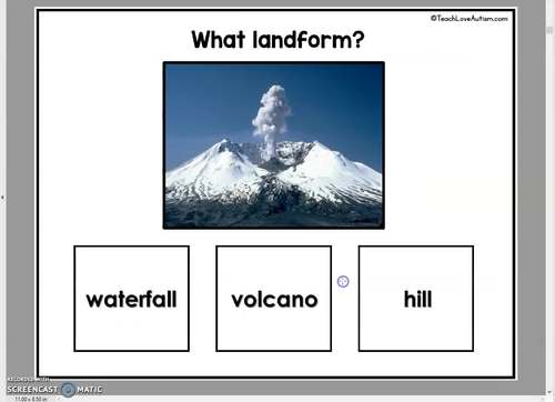 Landforms in Words | Geography | Social Studies Task Cards | Boom Cards