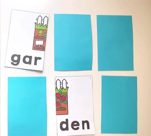 R-Controlled Vowel Syllable Division Memory Game for Orton-Gillingham ...