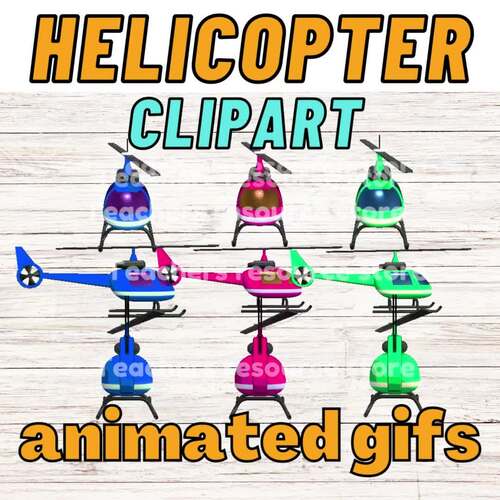 Helicopters clipart - transportation clip art Digital Resources | TPT