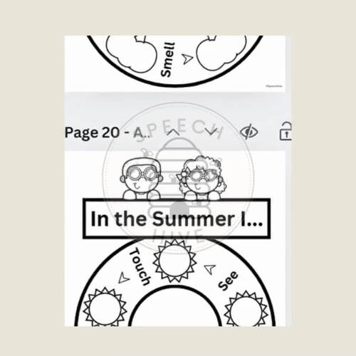 Four Seasons Bulletin Board Spring Writing Craft or Booklet by SpeechHive