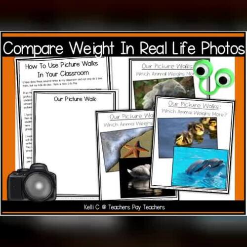 Comparing Weight Worksheets for Measurement Units Heavy and Light ...
