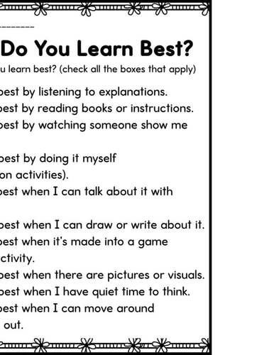 Beginning Of The Year Student Questionnaire by Kidzvilly | TPT