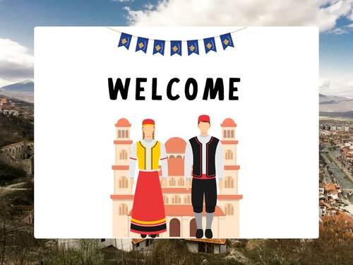 Editable All About Kosovo PowerPoint Presentation, 3rd-6th Grade, Geography