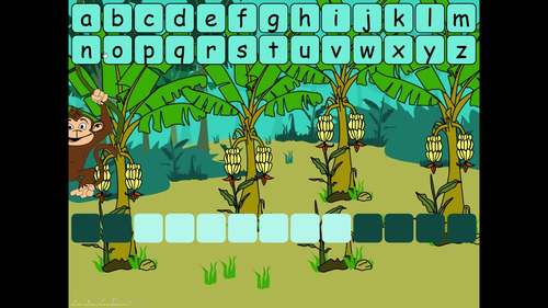 Stop the Monkey - a hangman alternative by JoffJK's teacher resources