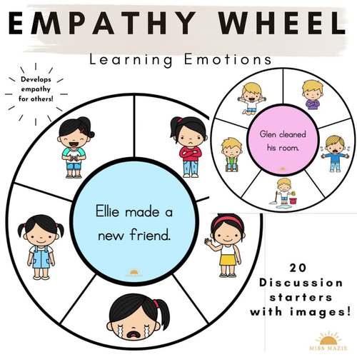 Kindergarten Social Skills- Empathy Game - Learning Emotions - Back to ...