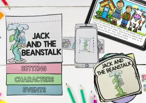 Jack and the Beanstalk Story Reading Comprehension | Plants Activities