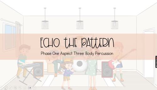 PHONICS | Phase 1 | Aspect 3 | Body Percussion | Echo the Beat | IWB Lesson