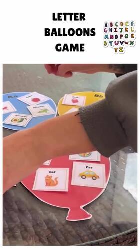 Alphabet Letter Sound Matching Game, Initial Sounds, Phonics Activity ...