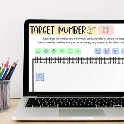 Target Number Task Cards - BODMAS / BIDMAS - Order of Operations - Algebra