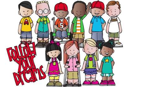 Kidlettes clip art 1, kids clip art 2025 COMBO PACK by Melonheadz Clipart