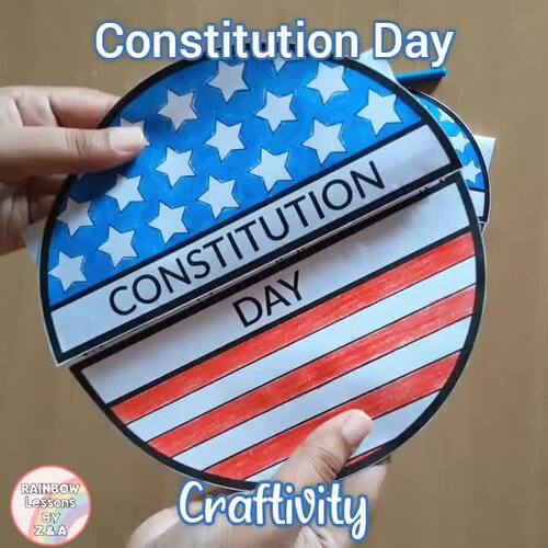 Constitution Day Crafts | Constitution Day Writing | Constitution Day ...