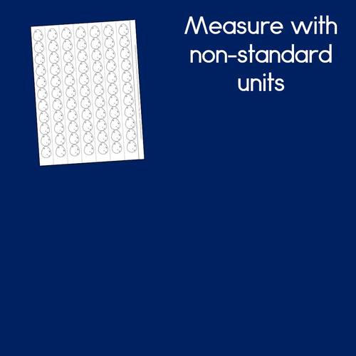 Spring Nonstandard Measurement Activities Math Center and Worksheets