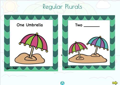 Summer Grammar Boom™ Cards ESY Speech Therapy Activity Plurals, Verbs ...