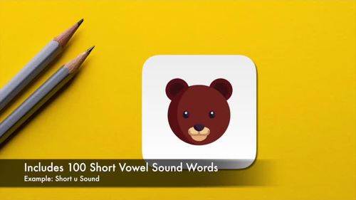 100 Short Vowel Sound Words - Vocabulary Lists, Tests, BINGO, and Flash ...