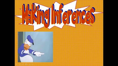 Making Inferences PPT with Audio Narration Grade 2 - 5 Common Core