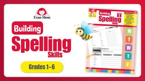 Building Spelling Skills, Grade 1 by Evan-Moor | TPT