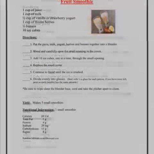 Hands-On Cooking: Simple Recipes for Home and School | FACS, FCS