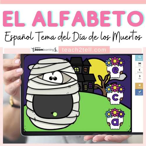 Day of the Dead Activity Spanish Alphabet El Alfabeto by Teach2Tell