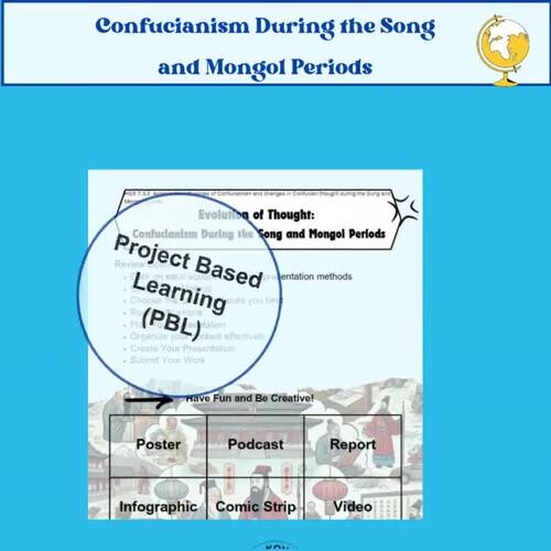 HSS 7.3.3 Confucianism During the Song and Mongol Periods PBL Choice Board
