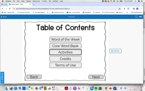Month 3 Core Word of the Week AAC Boom Cards™ Help Look Yes No | TPT
