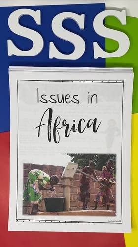 Africa Centers and Google Slides Activity by Social Studies Success