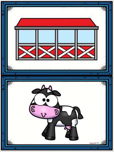 Animales de la granja - Vocabulario by nasuama bilingual | TPT