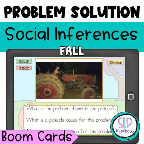 Fall Social Skills l Problem Solution and Understanding Social Inferences