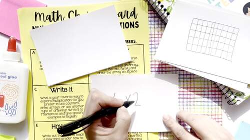 Florida B.E.S.T 3rd Grade Math Choice Board Center Enrichment Growing ...