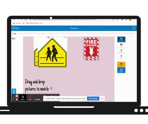 Environmental and Community Signs & Safety Symbol BOOM Task Cards for ...