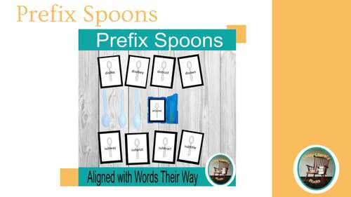 Prefixes Game, Prefix Spoons, Words Their Way Derivational Spellers ...