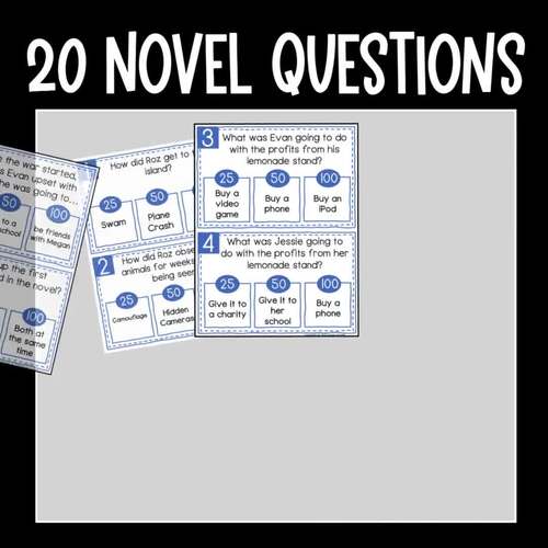 The Lemonade War by Jacqueline Davies Scavenger Hunt & Puzzles | TPT