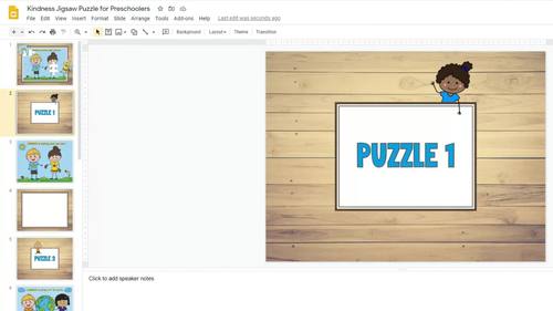 64-Piece DIGITAL JIGSAW PUZZLES Online Games about KINDNESS - Grade ...