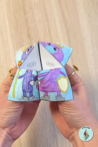 Multiplication and Division by 12 Fortune Teller Math Game Fact ...