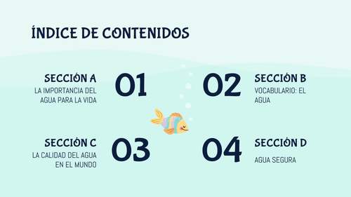 Spanish - El Agua para la vida (Práctica Integral). | TPT