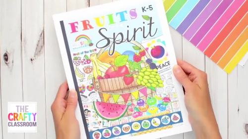 Fruit of the Spirit Bible Activity Pack by Preschool Mom | TPT
