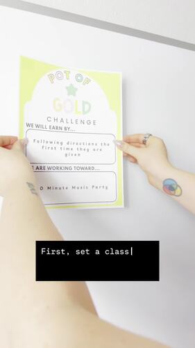 St. Patrick's Day Whole Class Rewards System | Pot of Gold Class ...