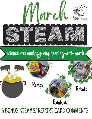 MARCH STEAM for Kindergarten: Activities & Lesson Plans | Ontario FDK ...