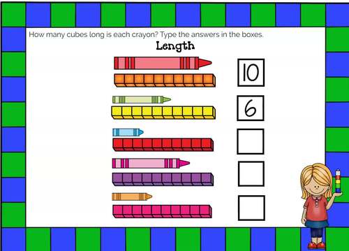Measurement Boom Cards for K and 1 by Pint Size Learners | TPT