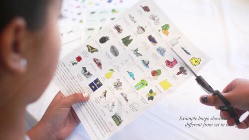 Christian Easter Bingo - Black and White - 50 cards by GreengateImages