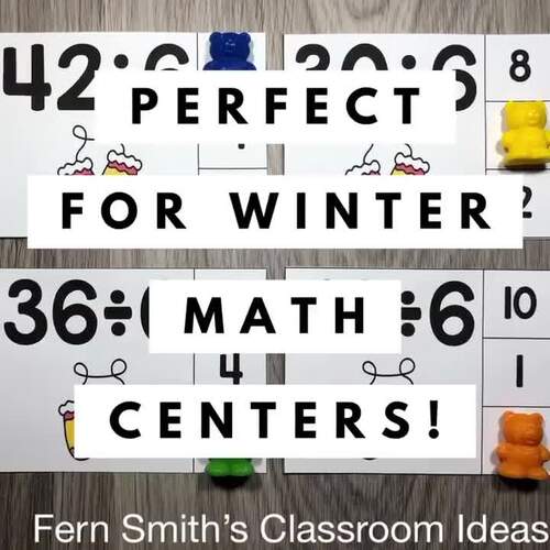 Multiplication Clip Cards Dollar Deal by Fern Smith's Classroom Ideas