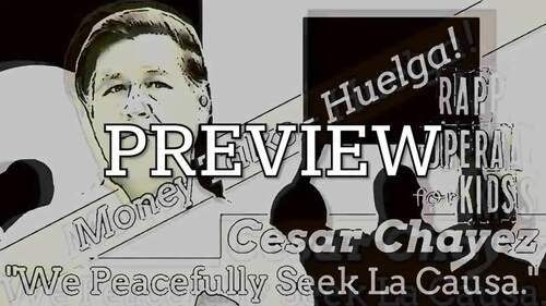 Cesar Chavez Biography Reading Activity Sequence of Events Passage ...