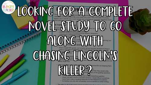 Chasing Lincoln's Killer by James L. Swanson Literary Nonfiction Novel ...