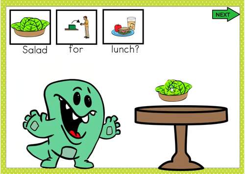 AAC Core Words: Don't Like BOOM Cards by Speech Packtivities | TPT