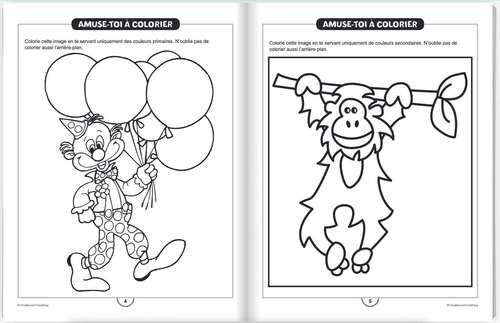 Art Ideas Grades 2-4 (French Version) by Chalkboard Publishing | TPT