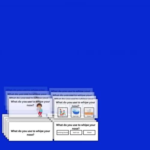 WHAT Questions 240 Leveled Task Cards Autism Speech Therapy Open ...